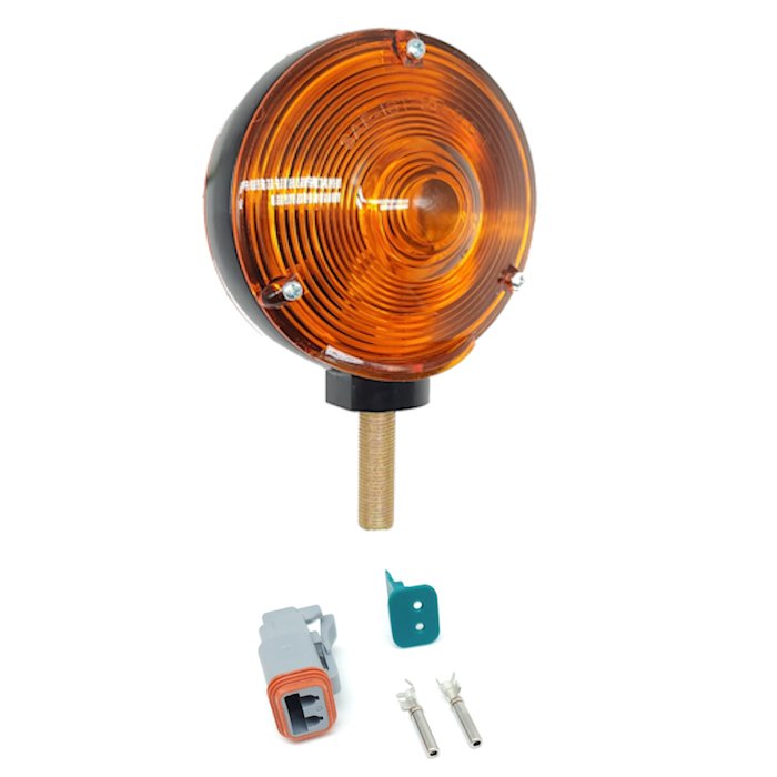 ML6260 - Dual Sided Pedestal Light Amber Incandescent